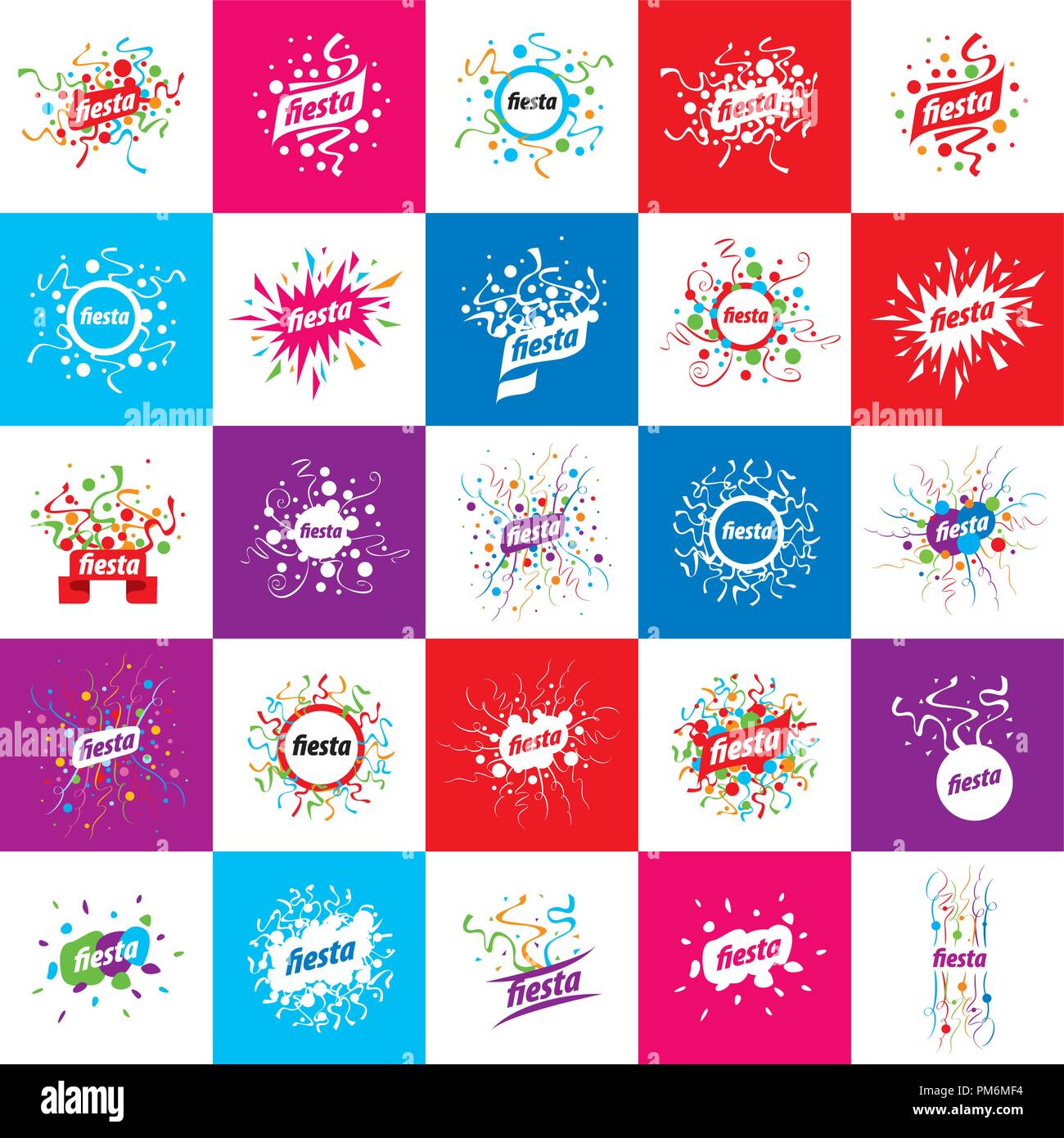 holiday vector logo Stock Vector Image & Art - Alamy