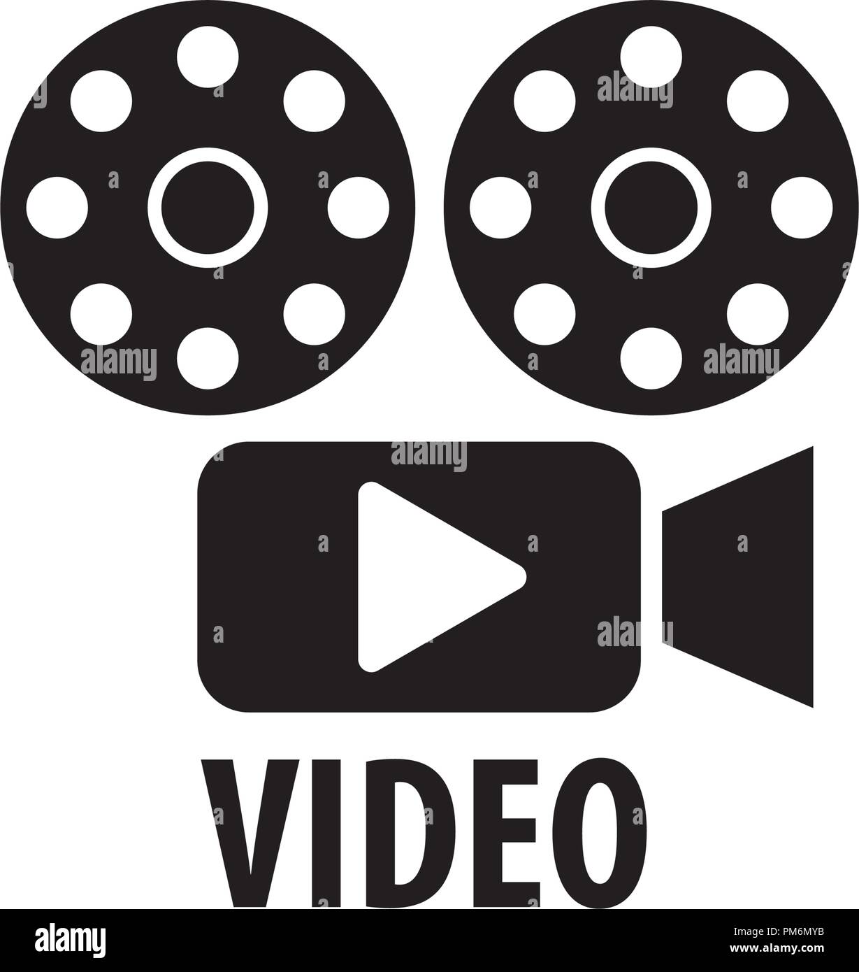 vector logo Camcorder Stock Vector Image & Art - Alamy