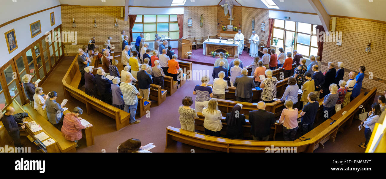 Catholic priest celebrating mass altar hi-res stock photography and ...