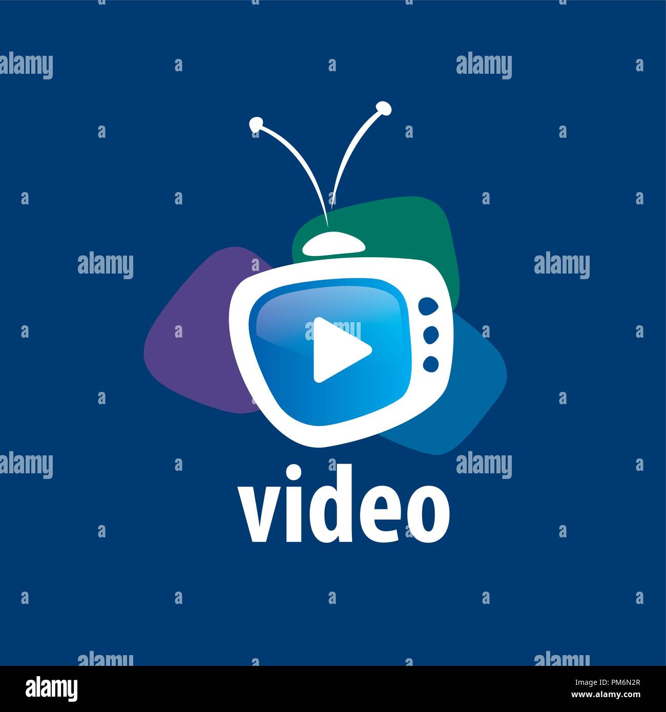 vector logo tv Stock Vector Image & Art - Alamy