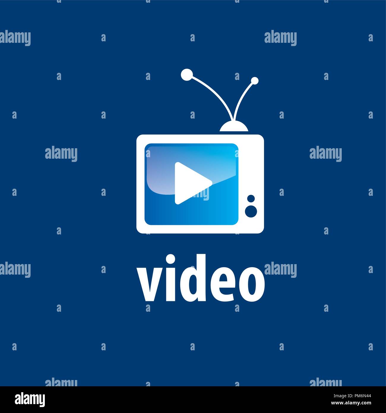 vector logo tv Stock Vector Image & Art - Alamy