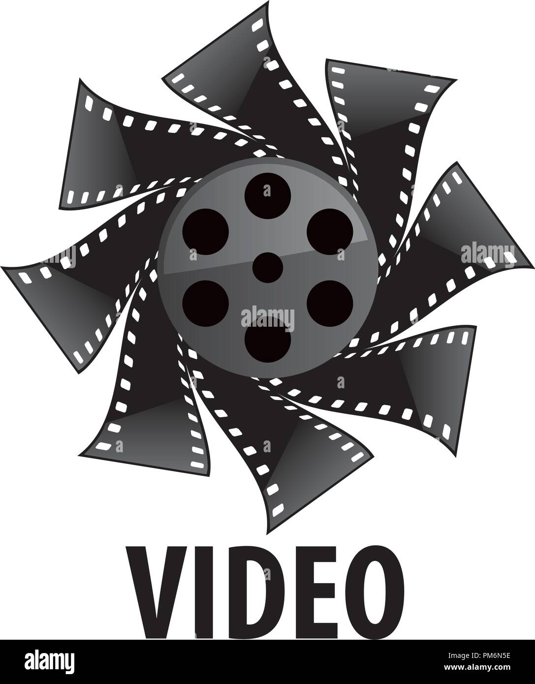 vector logo film Stock Vector Image & Art - Alamy