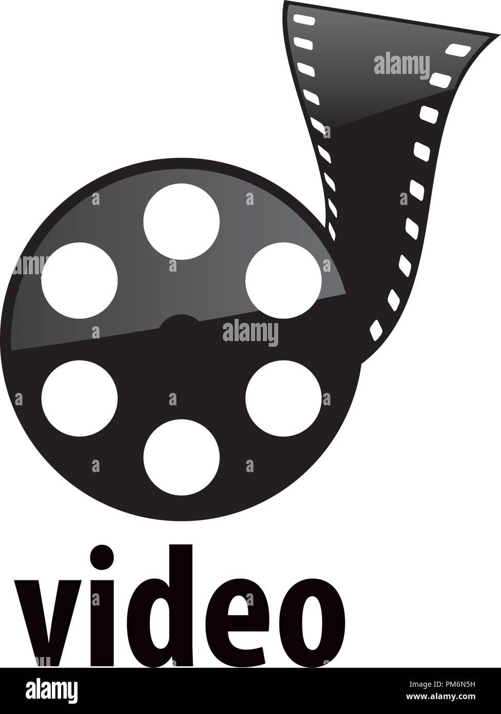 vector logo film Stock Vector Image & Art - Alamy