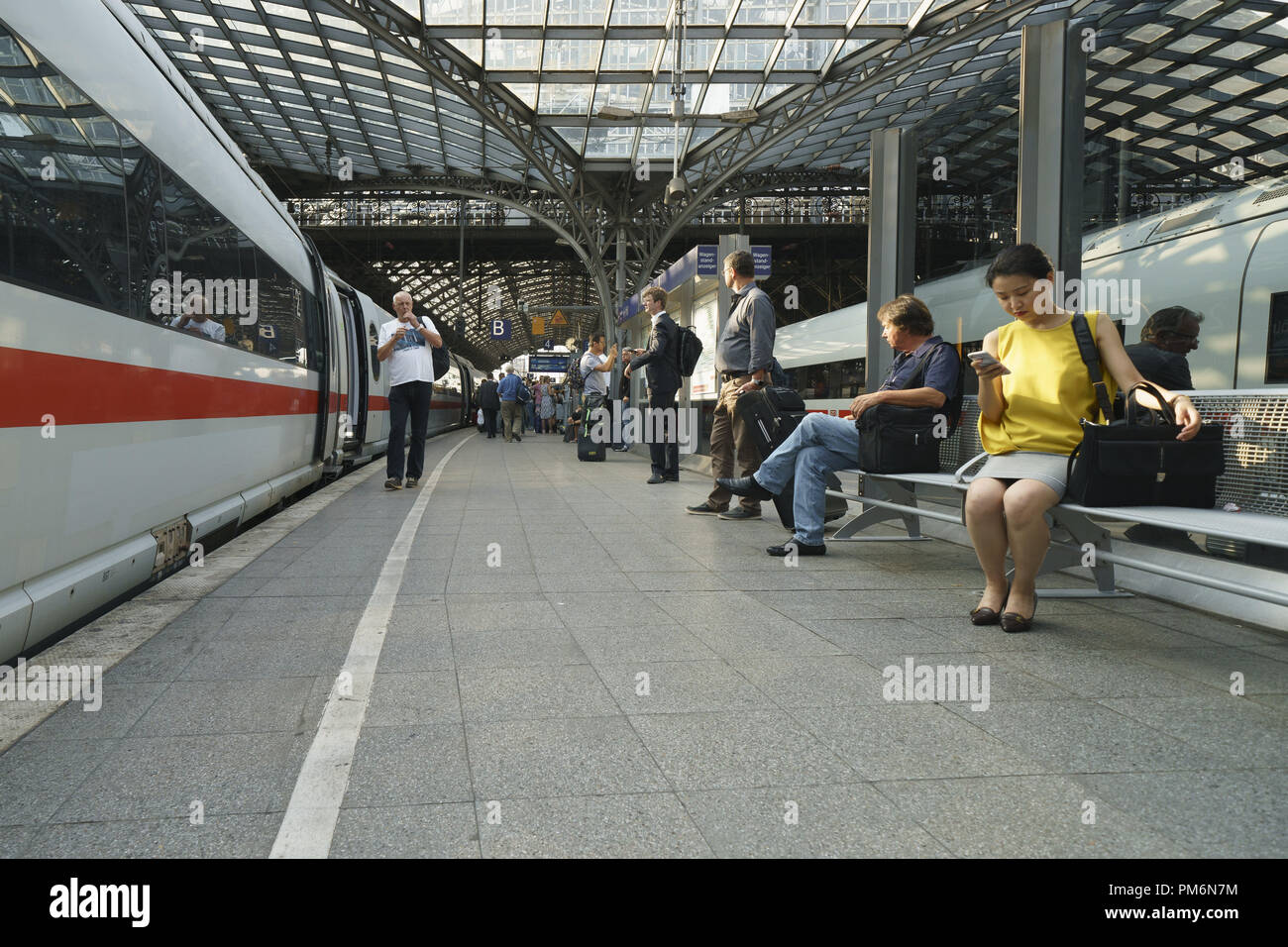 Koln Hauptbahnhof, is the main railway station of the German city of ...