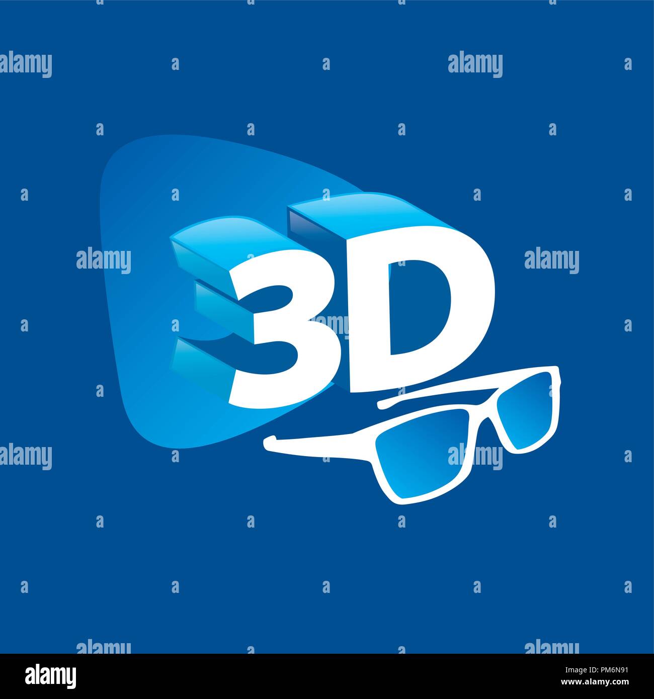 vector logo stereoscopy Stock Vector Image & Art - Alamy