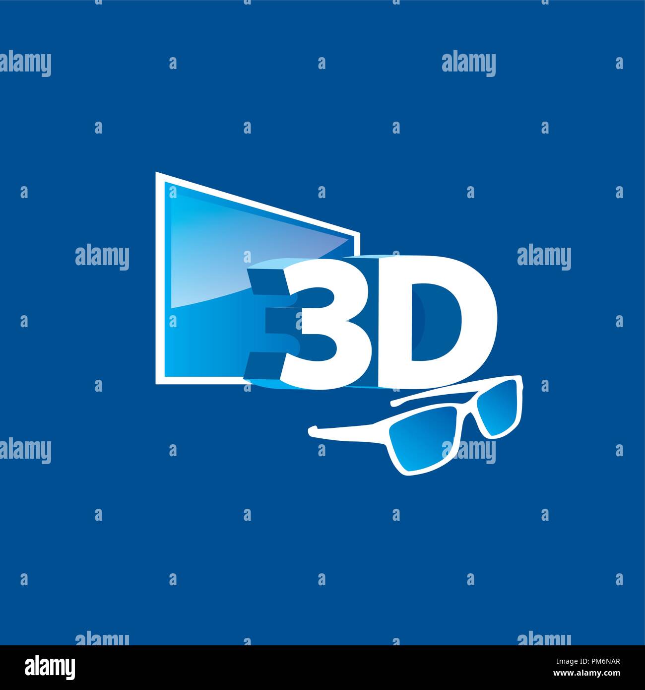 vector logo stereoscopy Stock Vector Image & Art - Alamy