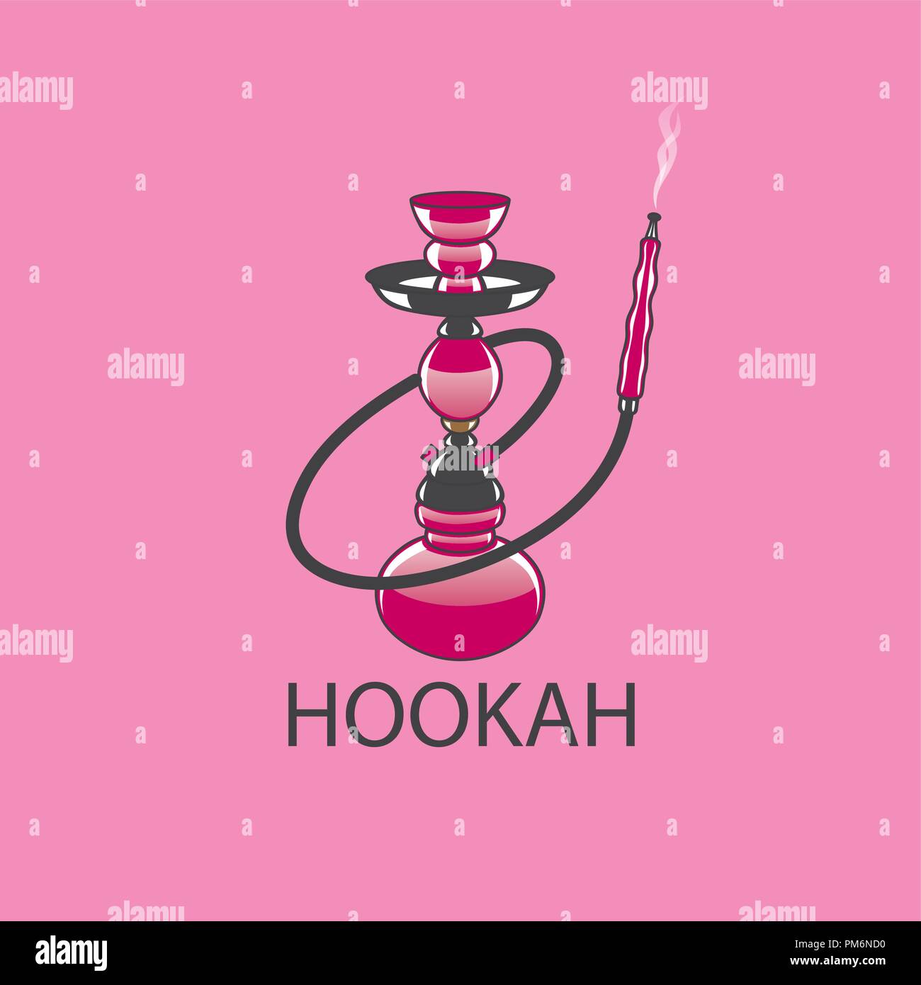 vector logo hookah Stock Vector Image & Art - Alamy