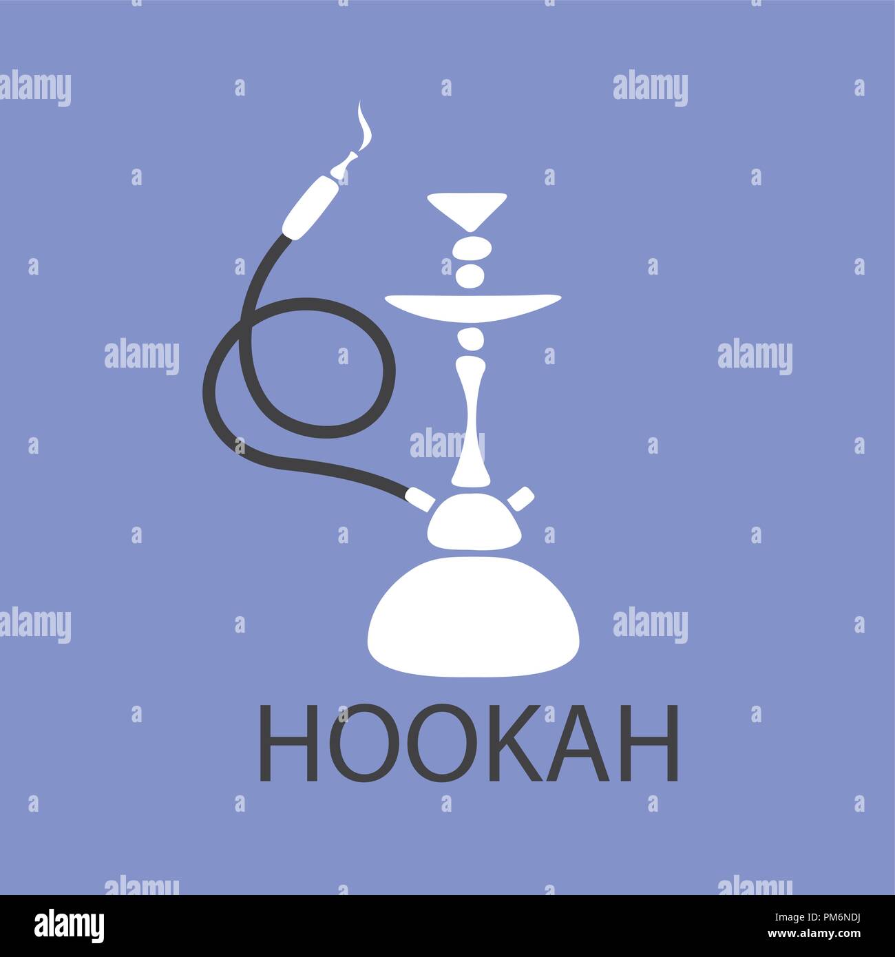 vector logo hookah Stock Vector Image & Art - Alamy