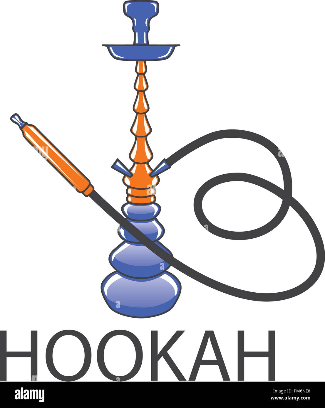 vector logo hookah Stock Vector Image & Art - Alamy