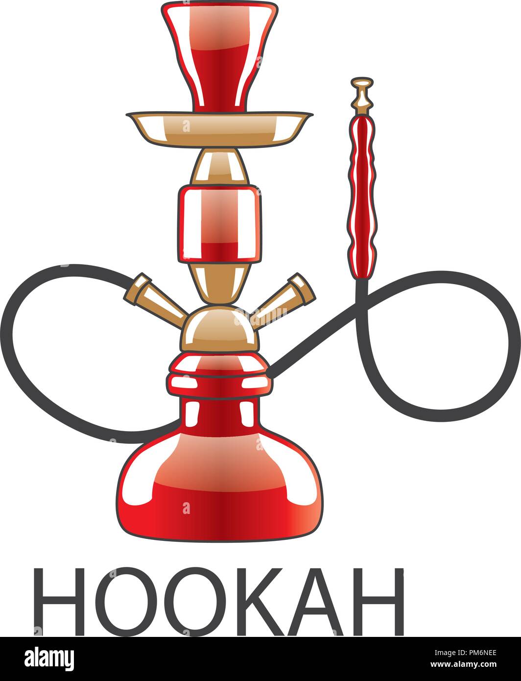 vector logo hookah Stock Vector Image & Art - Alamy