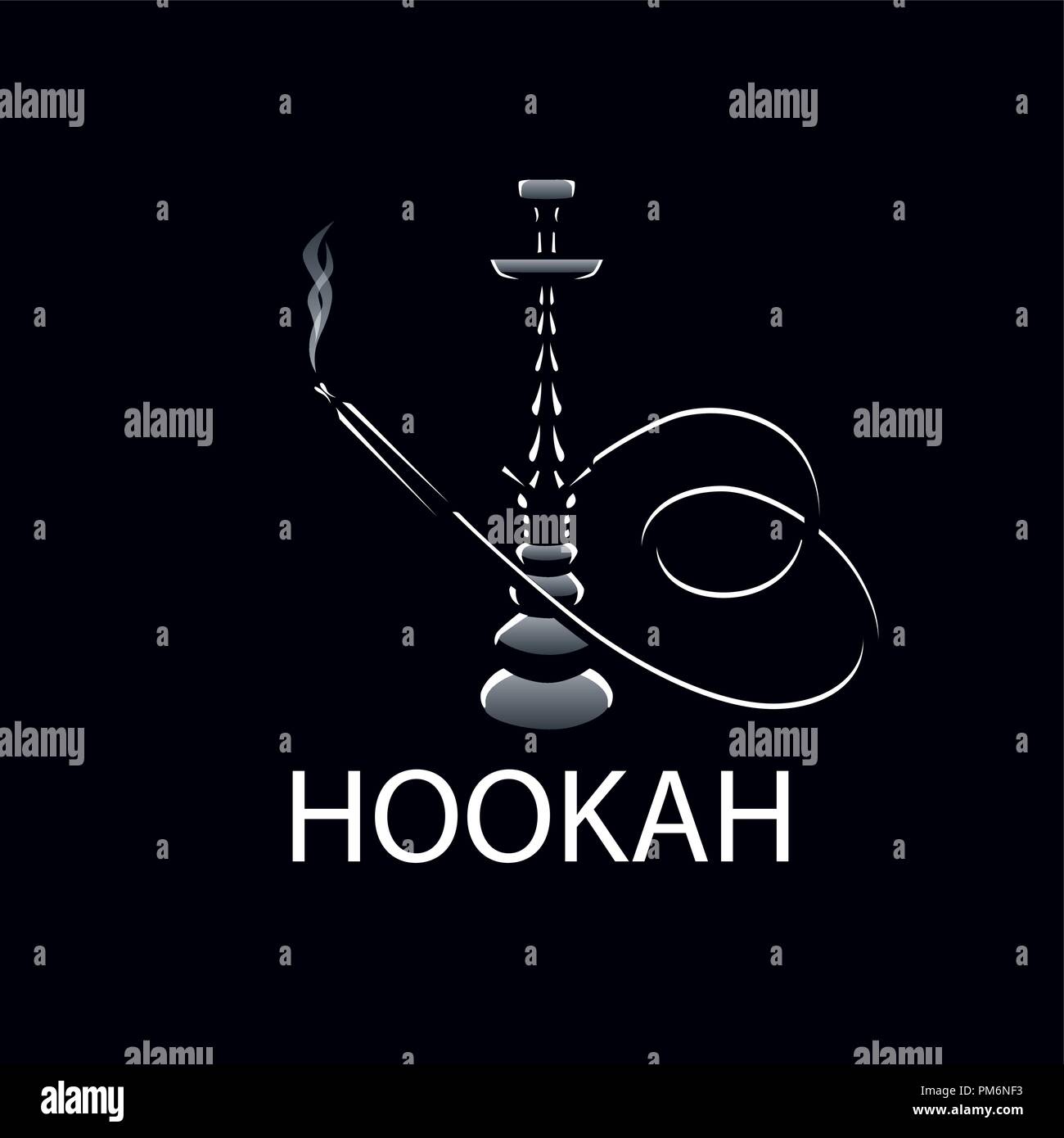 vector logo hookah Stock Vector Image & Art - Alamy