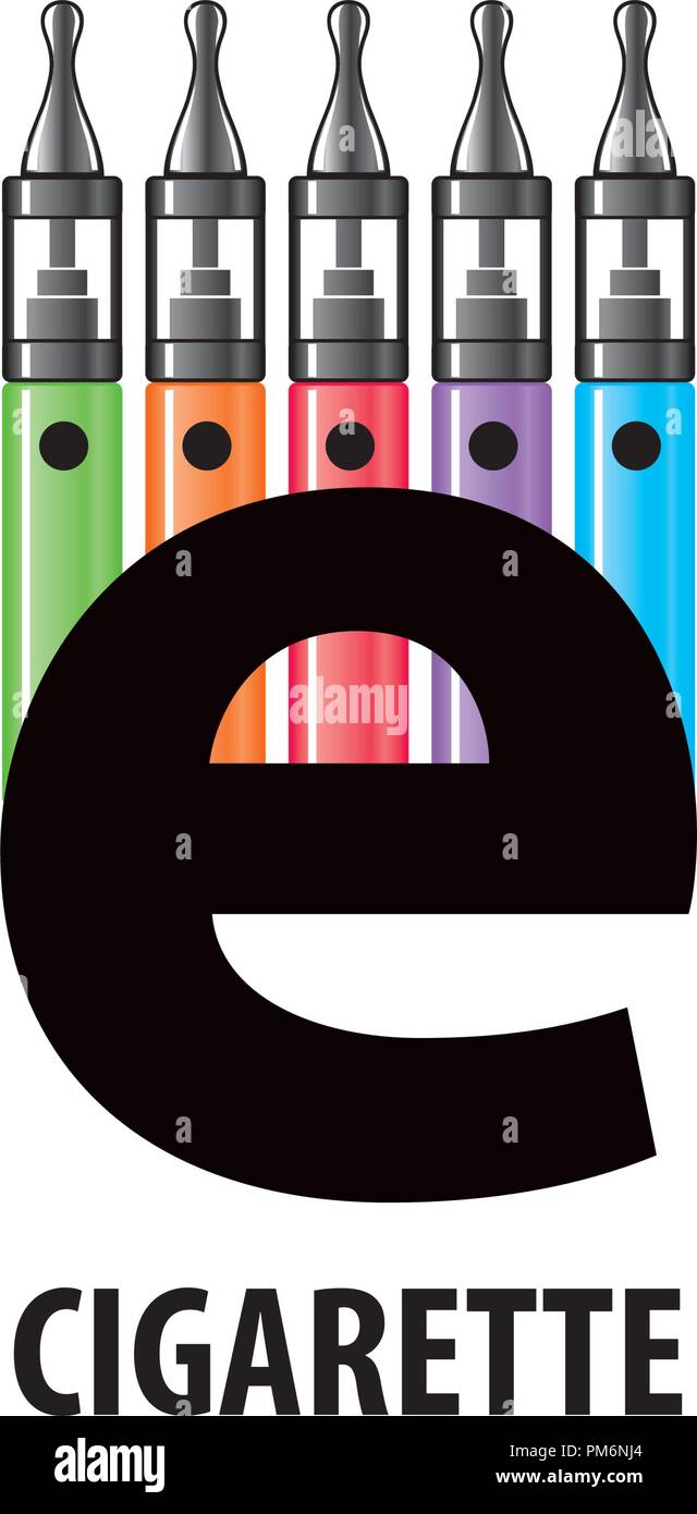 vector logo electronic cigarette Stock Vector Image & Art - Alamy