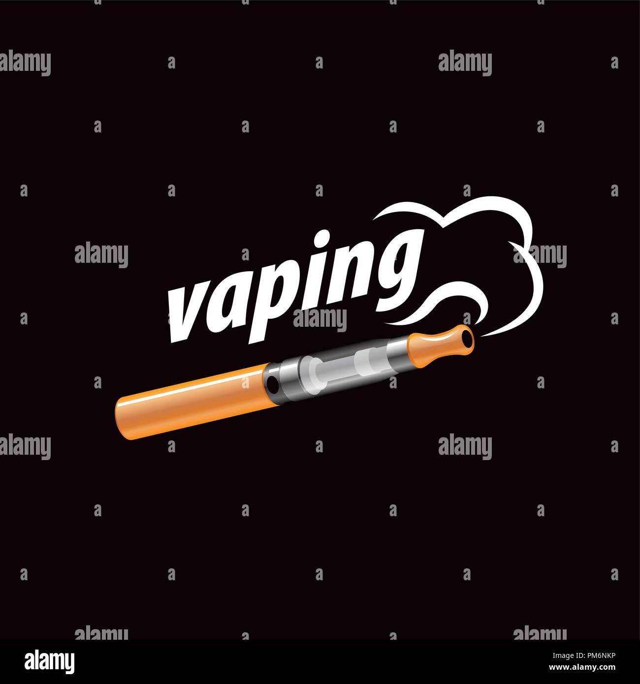 Vaping device cigarette electronic Stock Vector Images - Alamy