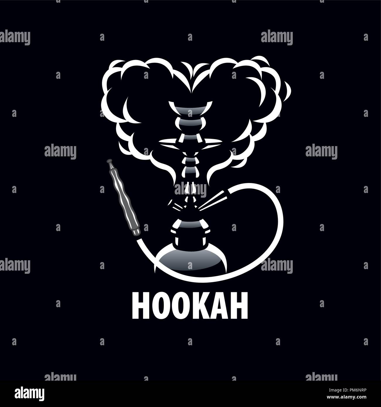 vector logo hookah Stock Vector Image & Art - Alamy