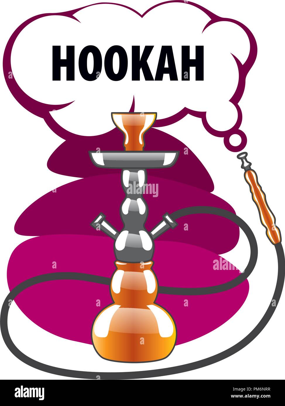 vector logo hookah Stock Vector Image & Art - Alamy