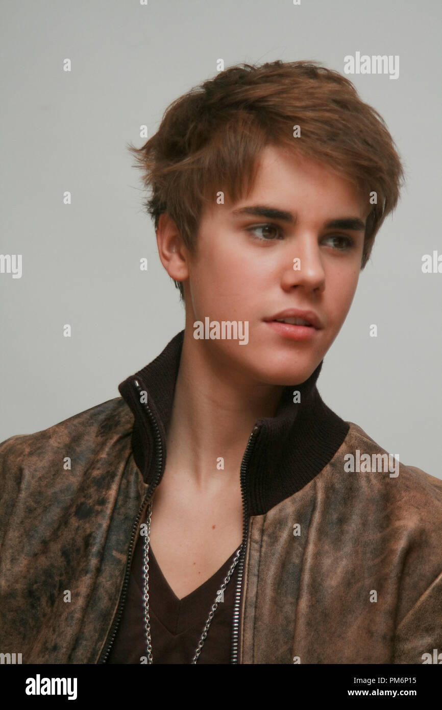 Justin Bieber "Justin Bieber: Never Say Never" Portrait Session ...