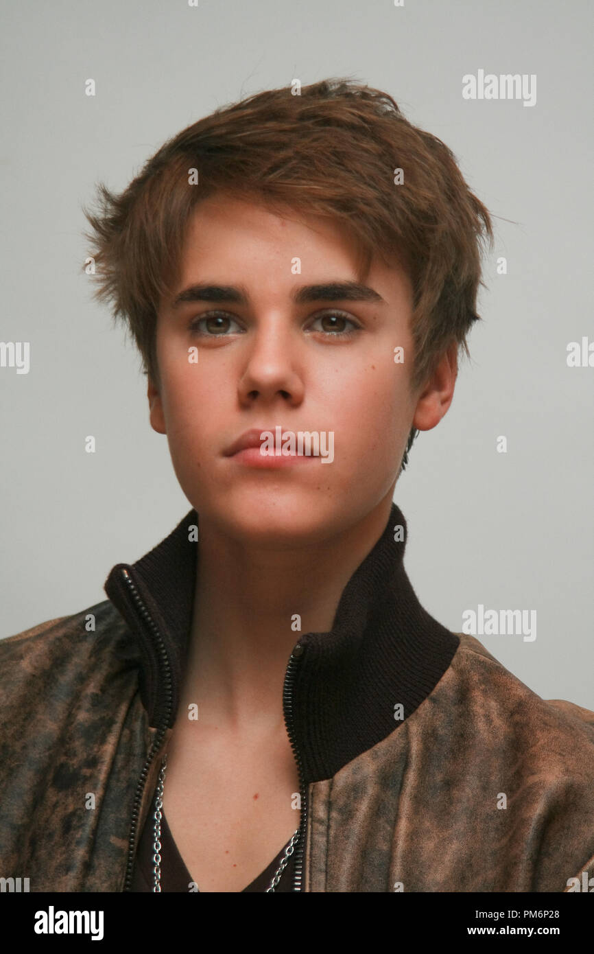 Justin Bieber "Justin Bieber: Never Say Never" Portrait Session ...