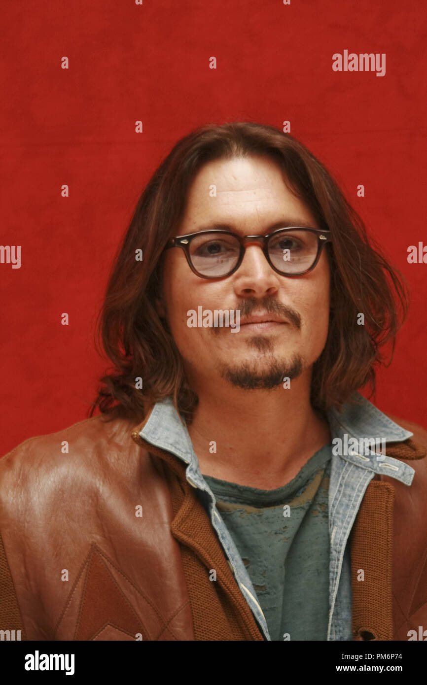 Johnny Depp "Rango" Portrait Session, February 14, 2011. Reproduction ...
