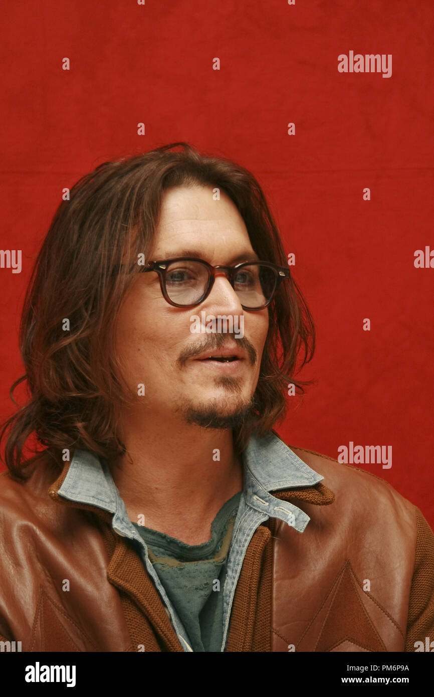 Johnny Depp "Rango" Portrait Session, February 14, 2011. Reproduction ...