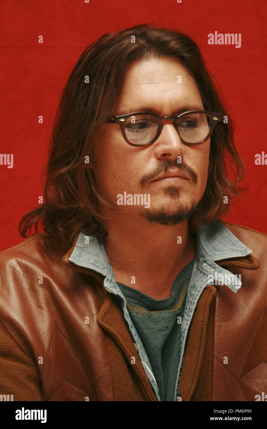 Johnny Depp "Rango" Portrait Session, February 14, 2011. Reproduction ...