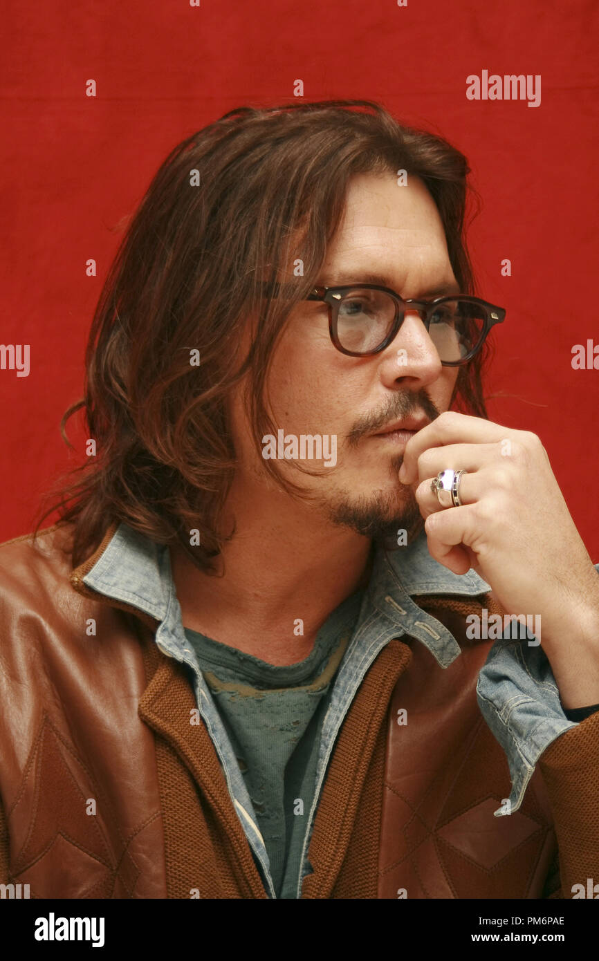 Johnny Depp "Rango" Portrait Session, February 14, 2011. Reproduction ...