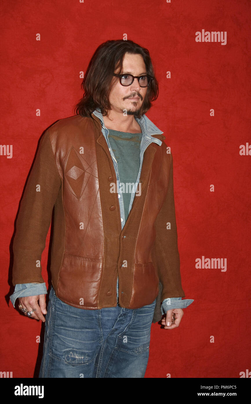 Johnny Depp "Rango" Portrait Session, February 14, 2011. Reproduction ...
