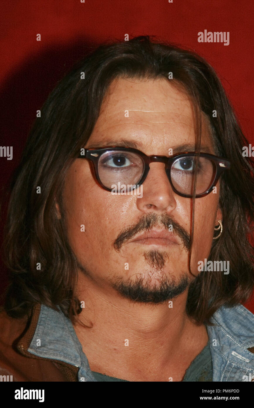 Johnny Depp "Rango" Portrait Session, February 14, 2011. Reproduction ...