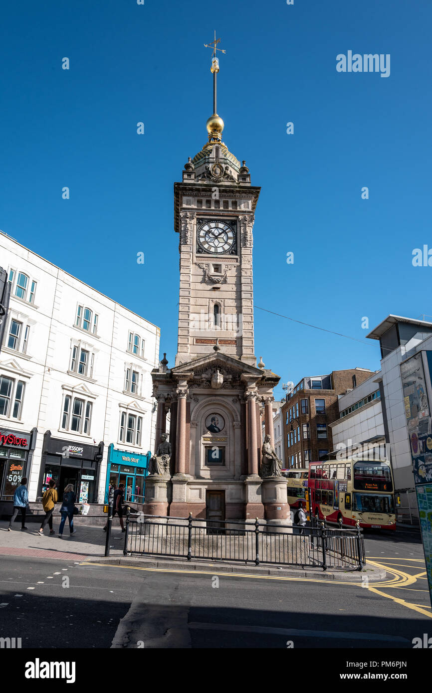 Victorian Clock Tower Brighton High Resolution Stock Photography and ...