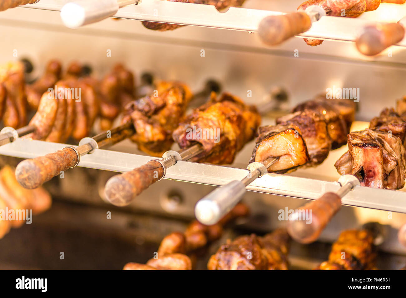 Brazilian meat skewers hi-res stock photography and images - Alamy