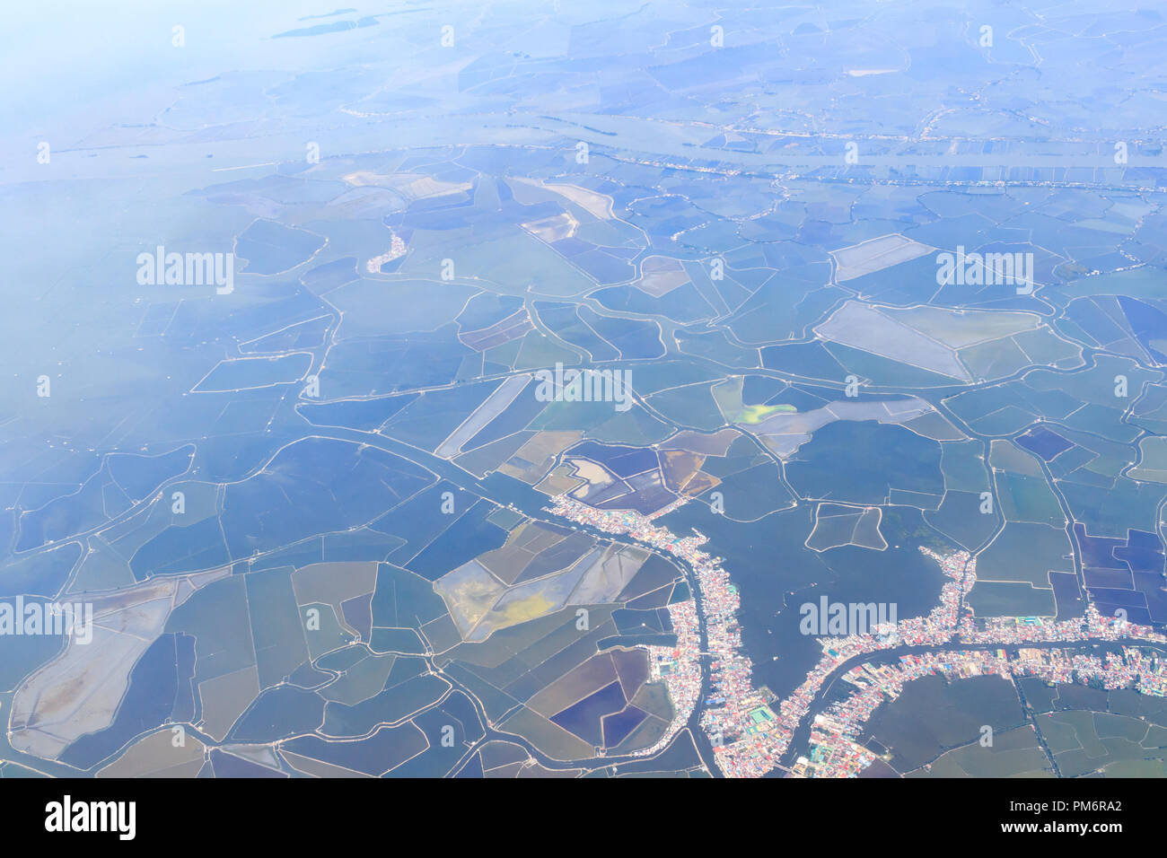 Aerial View Of The Philippines Stock Photo - Alamy