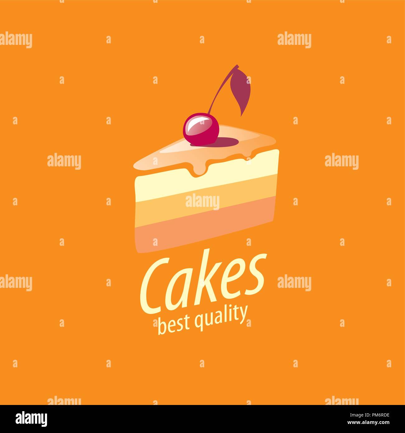 vector cake logo Stock Vector Image & Art - Alamy