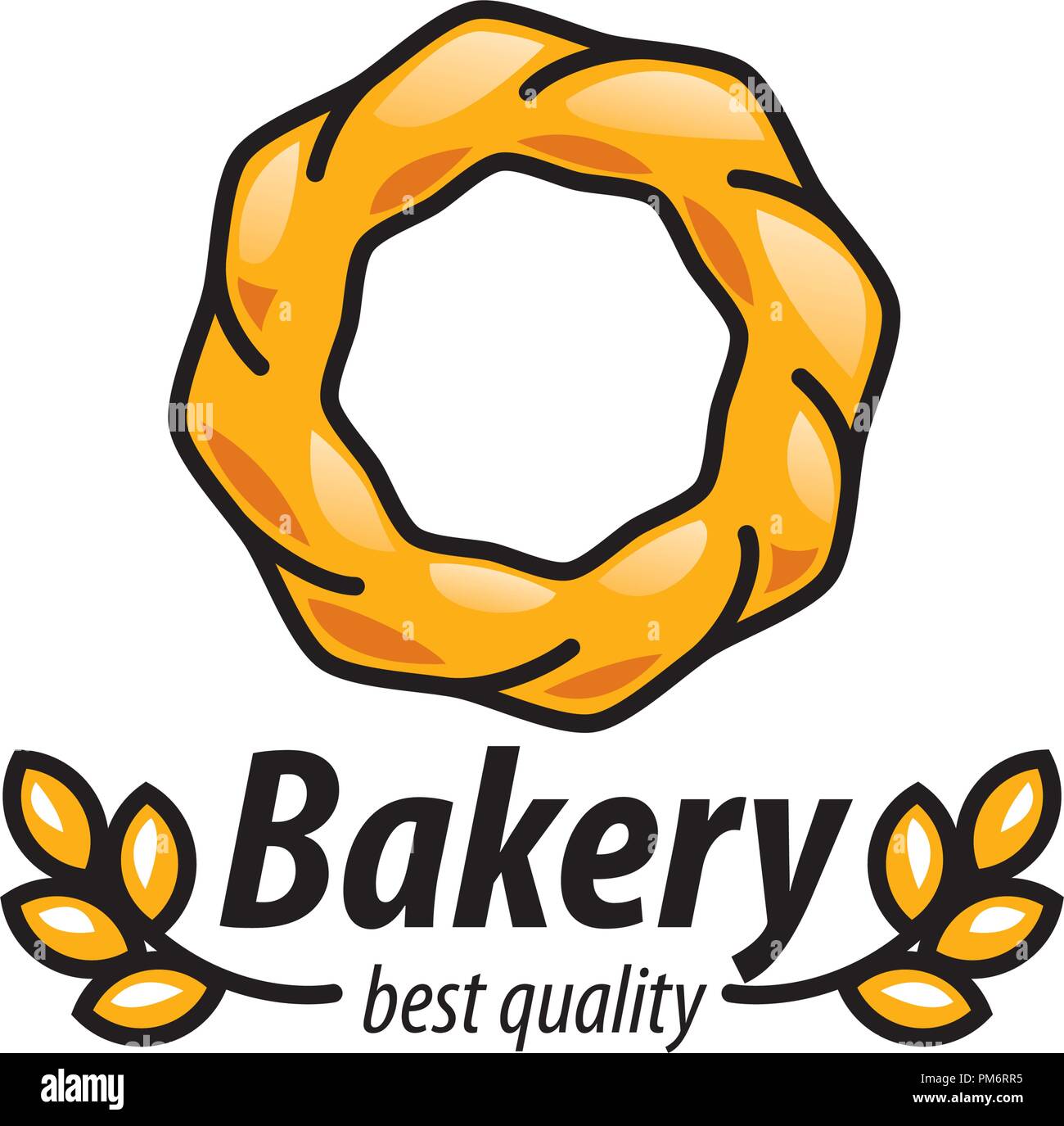 vector logo bread Stock Vector Image & Art - Alamy