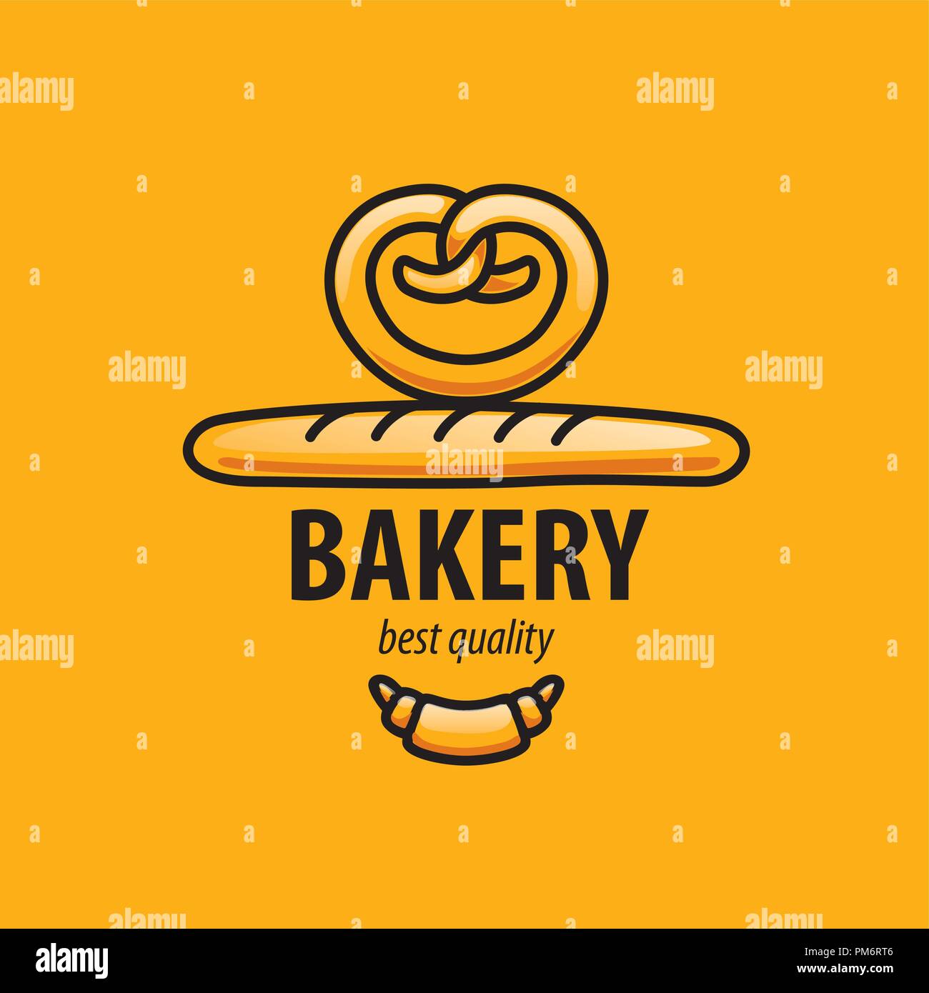 vector logo bread Stock Vector Image & Art - Alamy