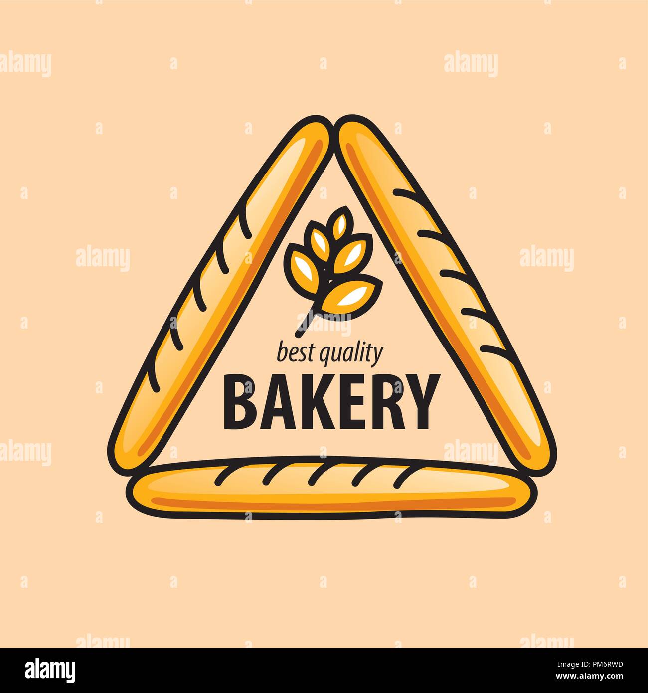 vector logo bread Stock Vector Image & Art - Alamy