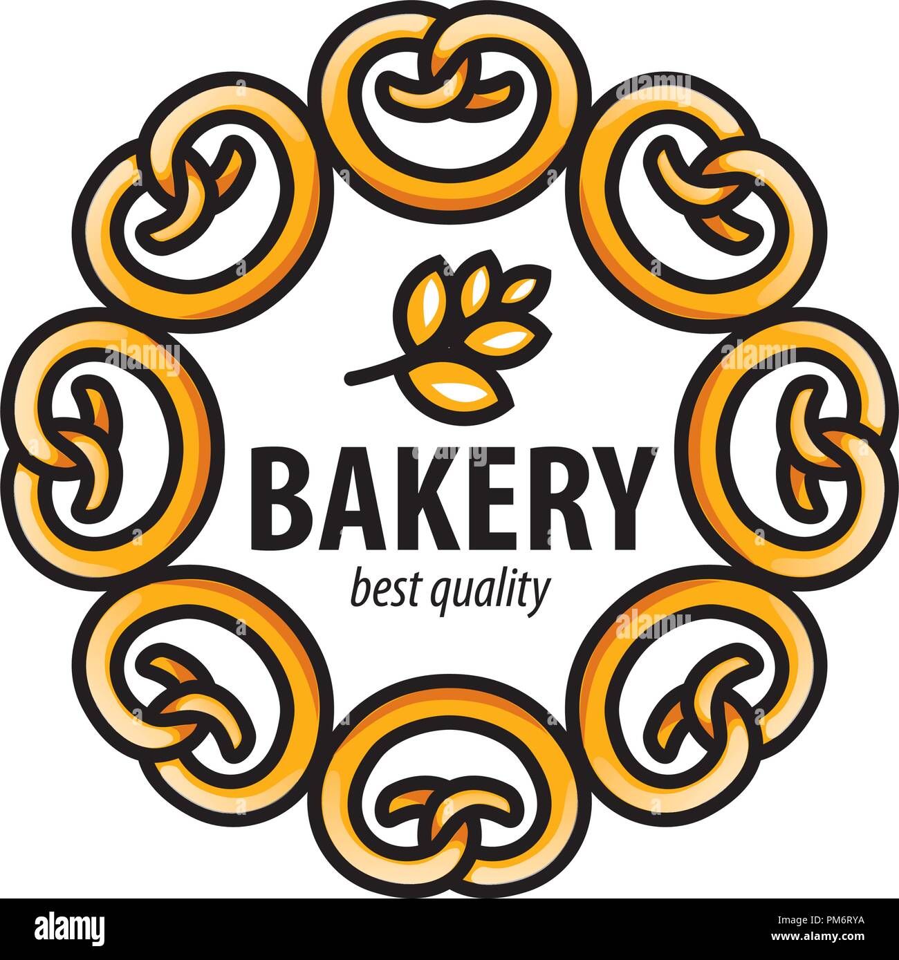vector logo bread Stock Vector Image & Art - Alamy