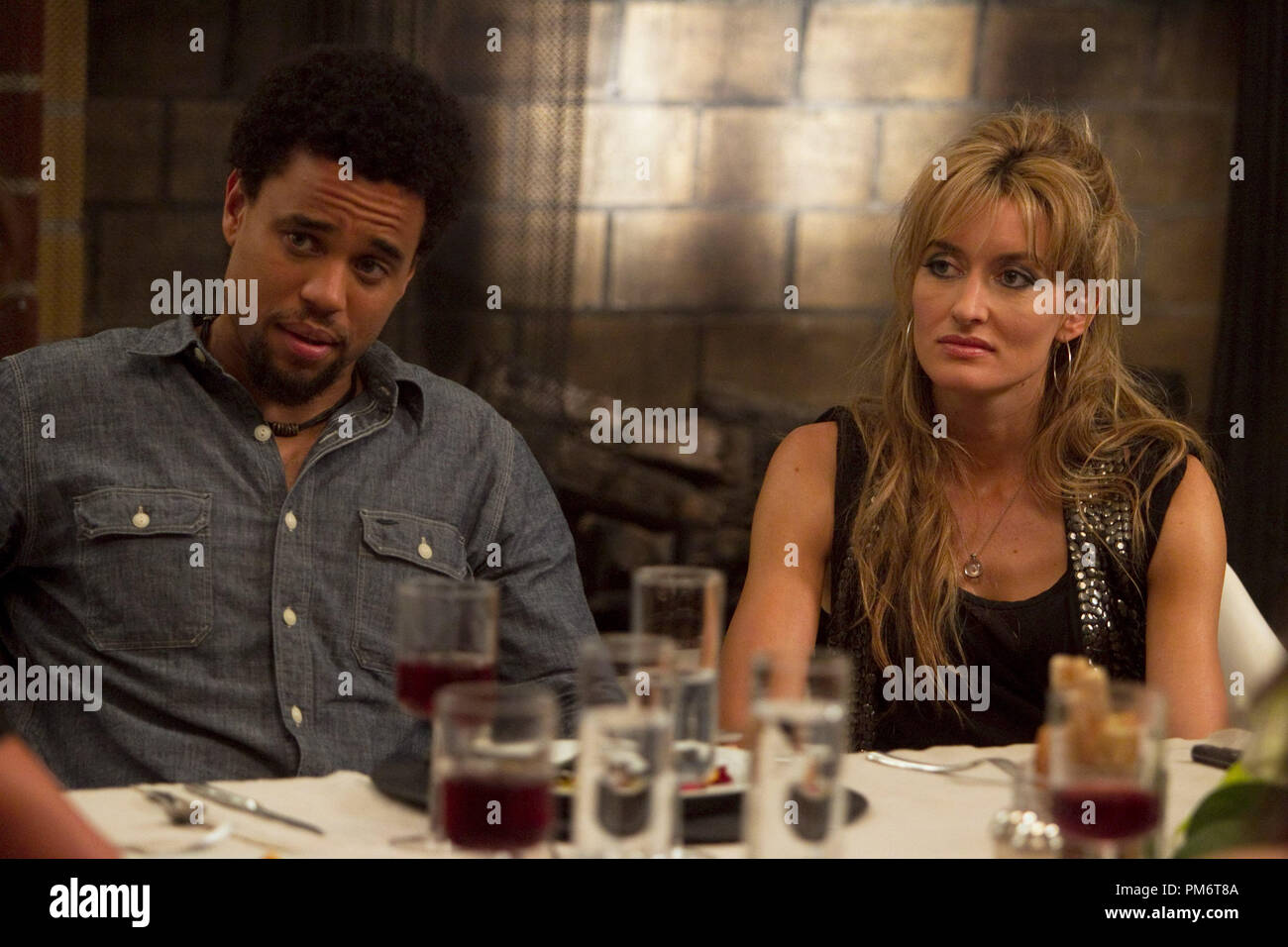Michael Ealy as Ben and Natascha McElhone as Karen in Californication ...
