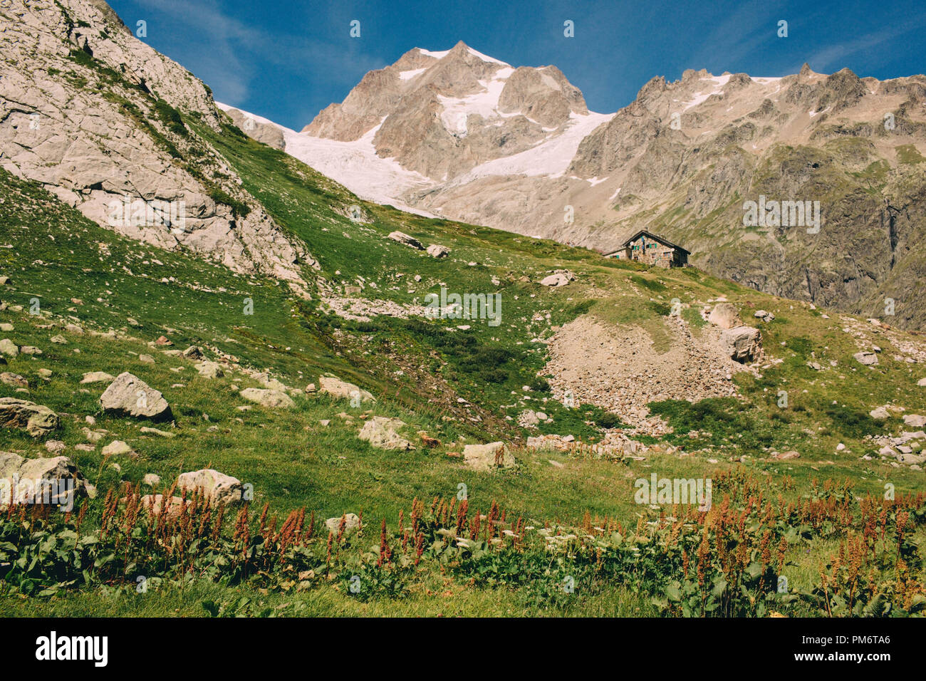Veny Valley, Val d'Aosta - Italy. Alpine landscape. Alps Nature Stock ...
