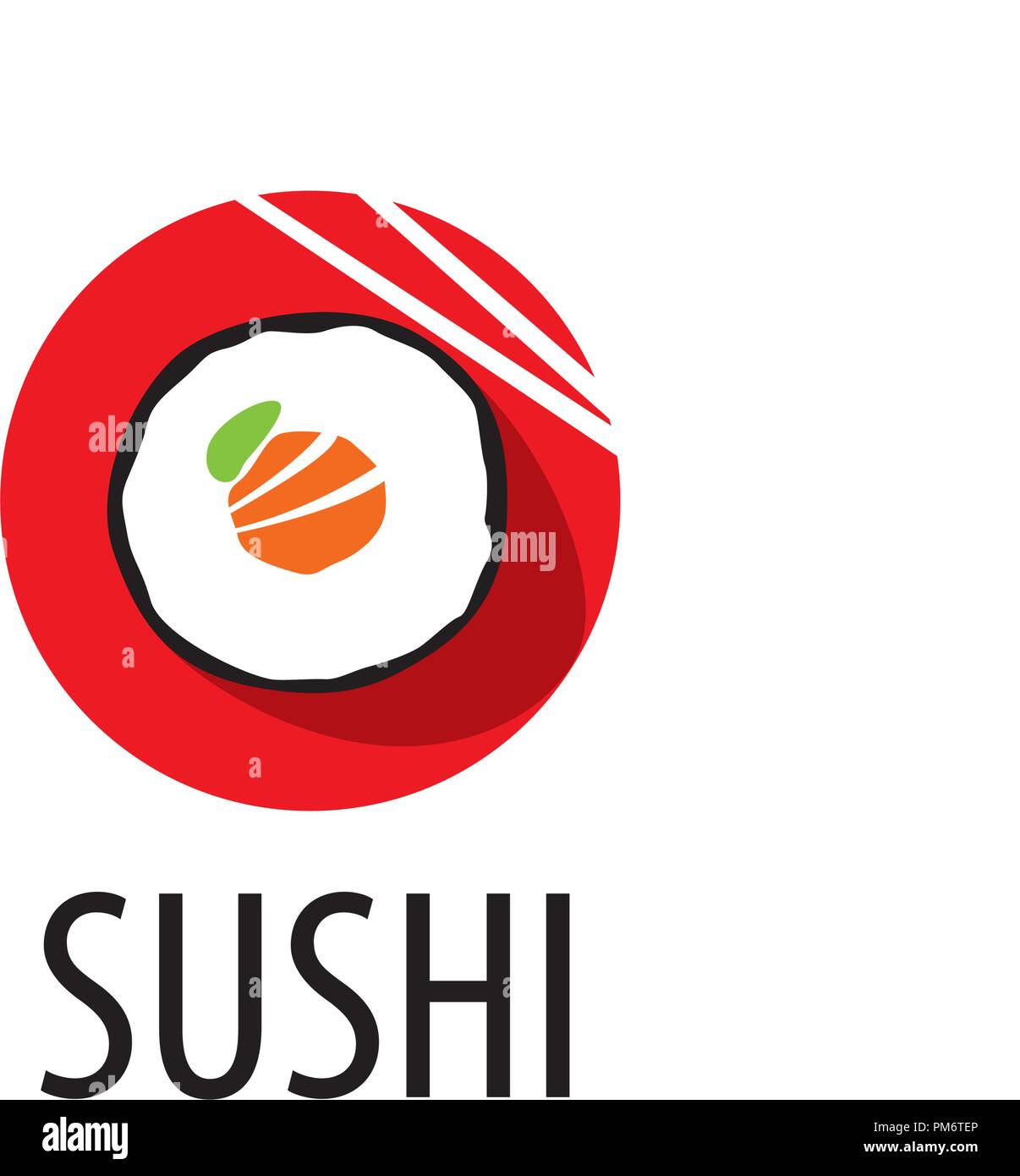 vector sushi logo Stock Vector Image & Art - Alamy
