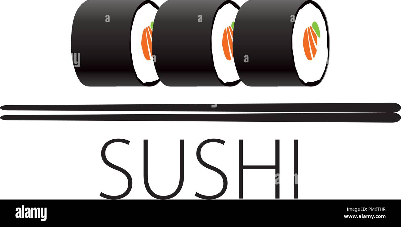 vector sushi logo Stock Vector Image & Art - Alamy