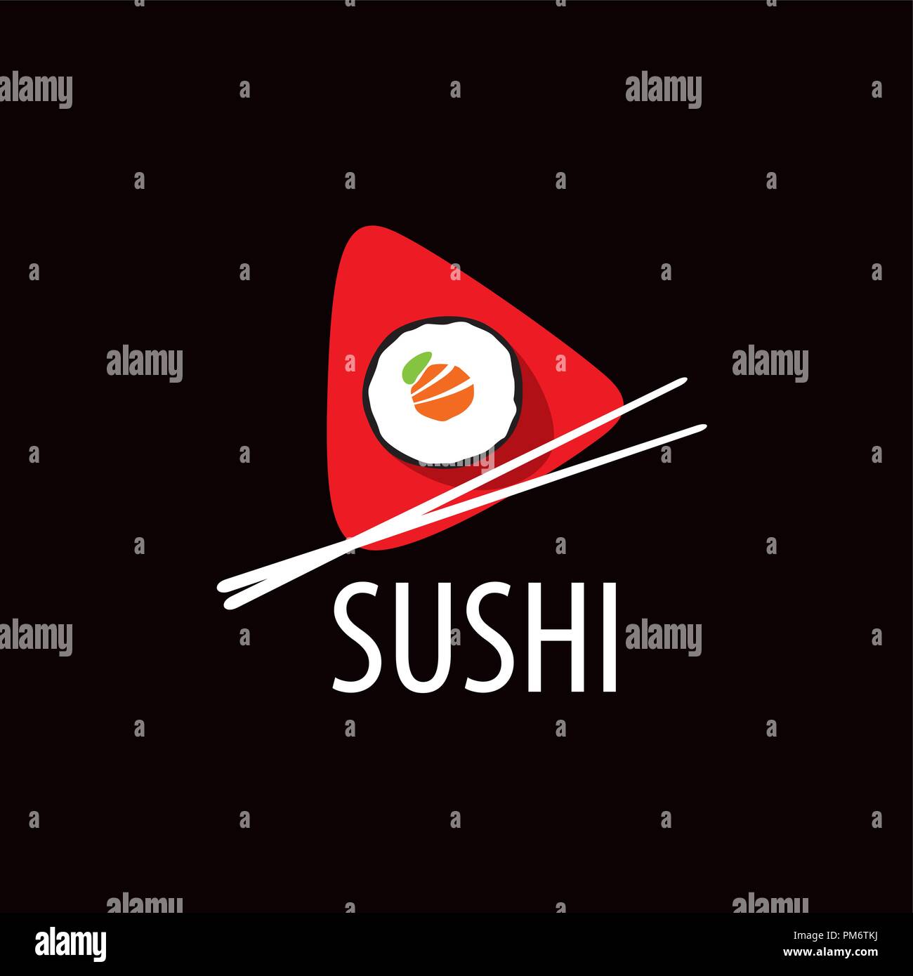 vector sushi logo Stock Vector Image & Art - Alamy