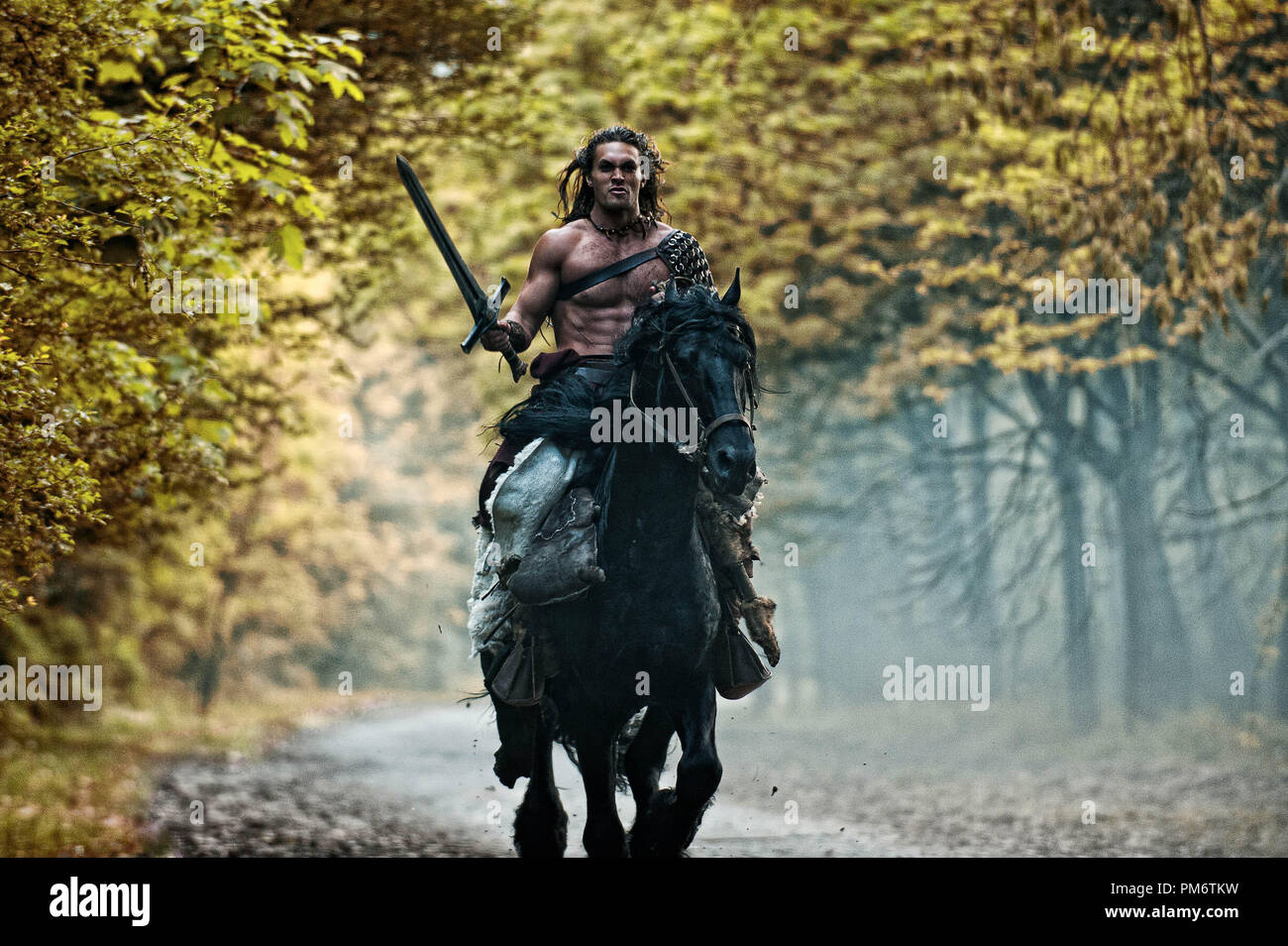Jason Momoa Conan The Barbarian Film High Resolution Stock Photography ...