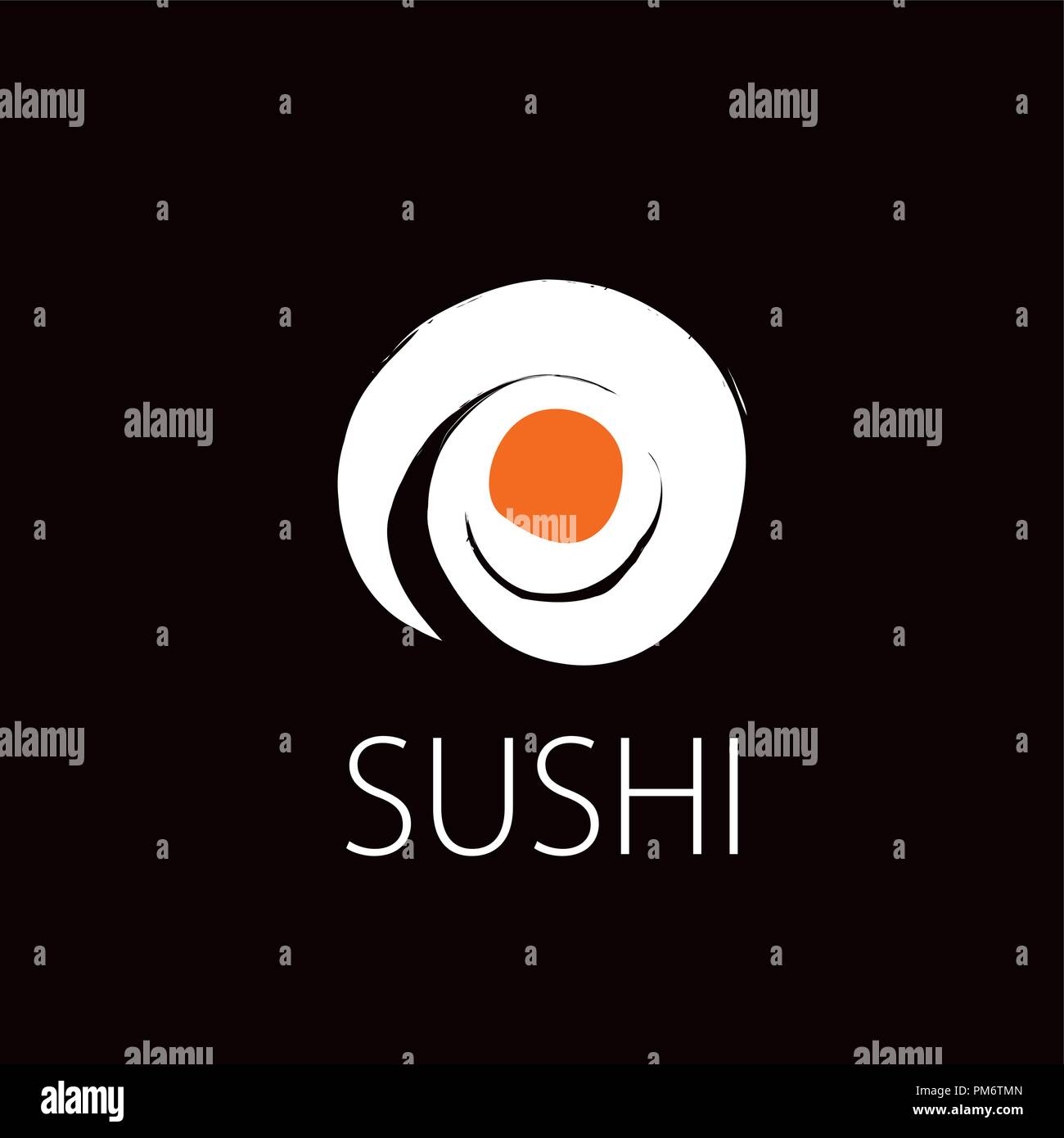 vector sushi logo Stock Vector Image & Art - Alamy