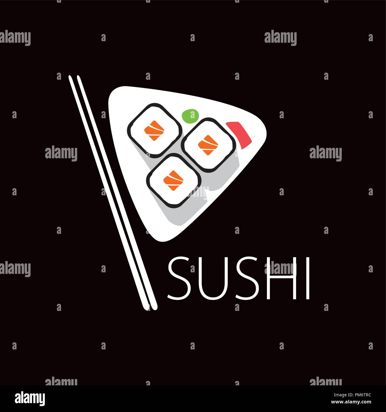 vector sushi logo Stock Vector Image & Art - Alamy