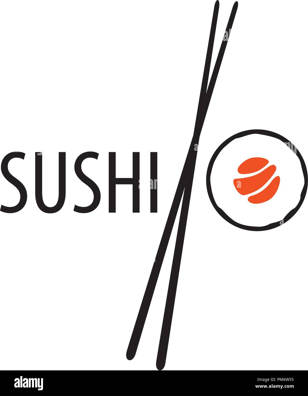 vector sushi logo Stock Vector Image & Art - Alamy