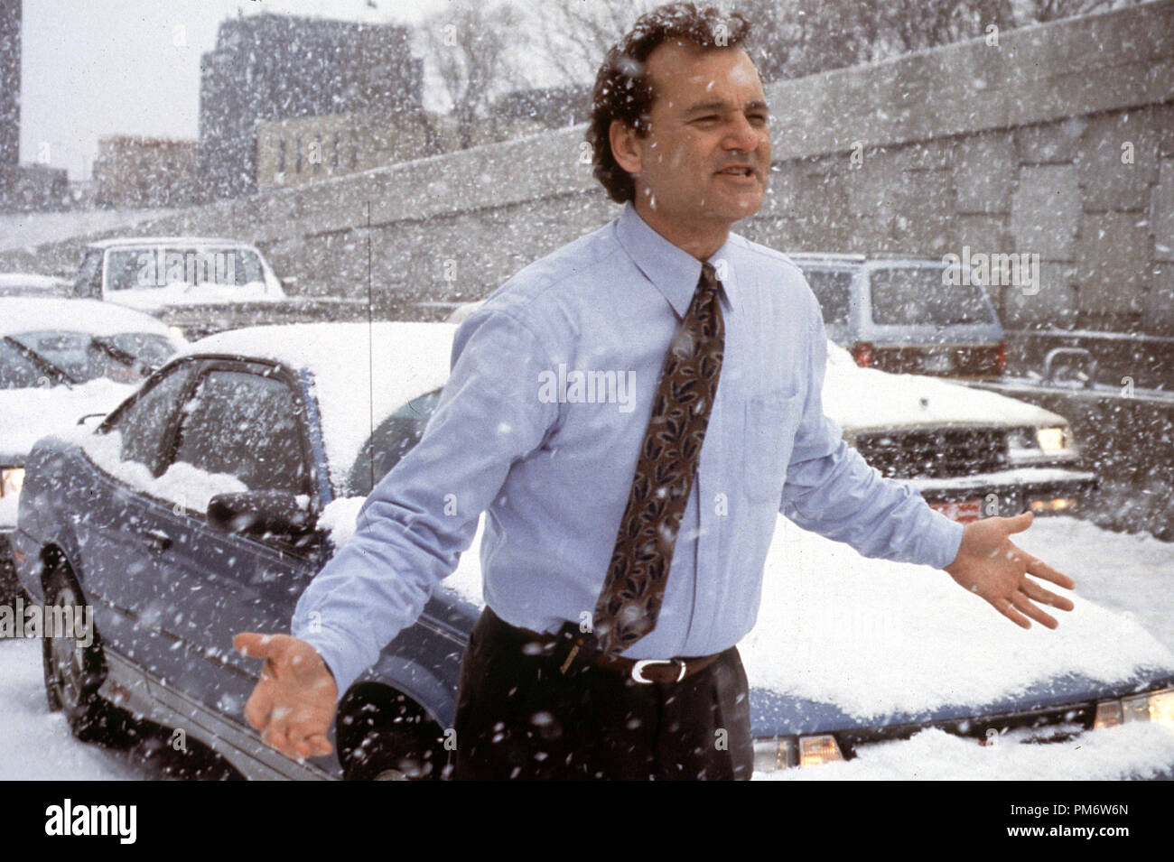 Film Still from "Groundhog Day" Bill Murray © 1993 Columbia Photo ...
