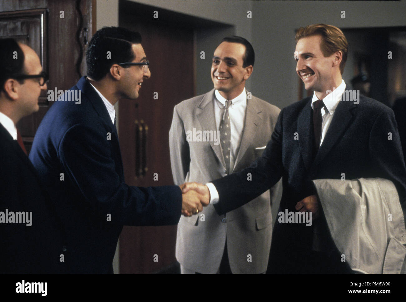 Film Still from "Quiz Show" David Paymer, John Turturro, Hank Azaria ...