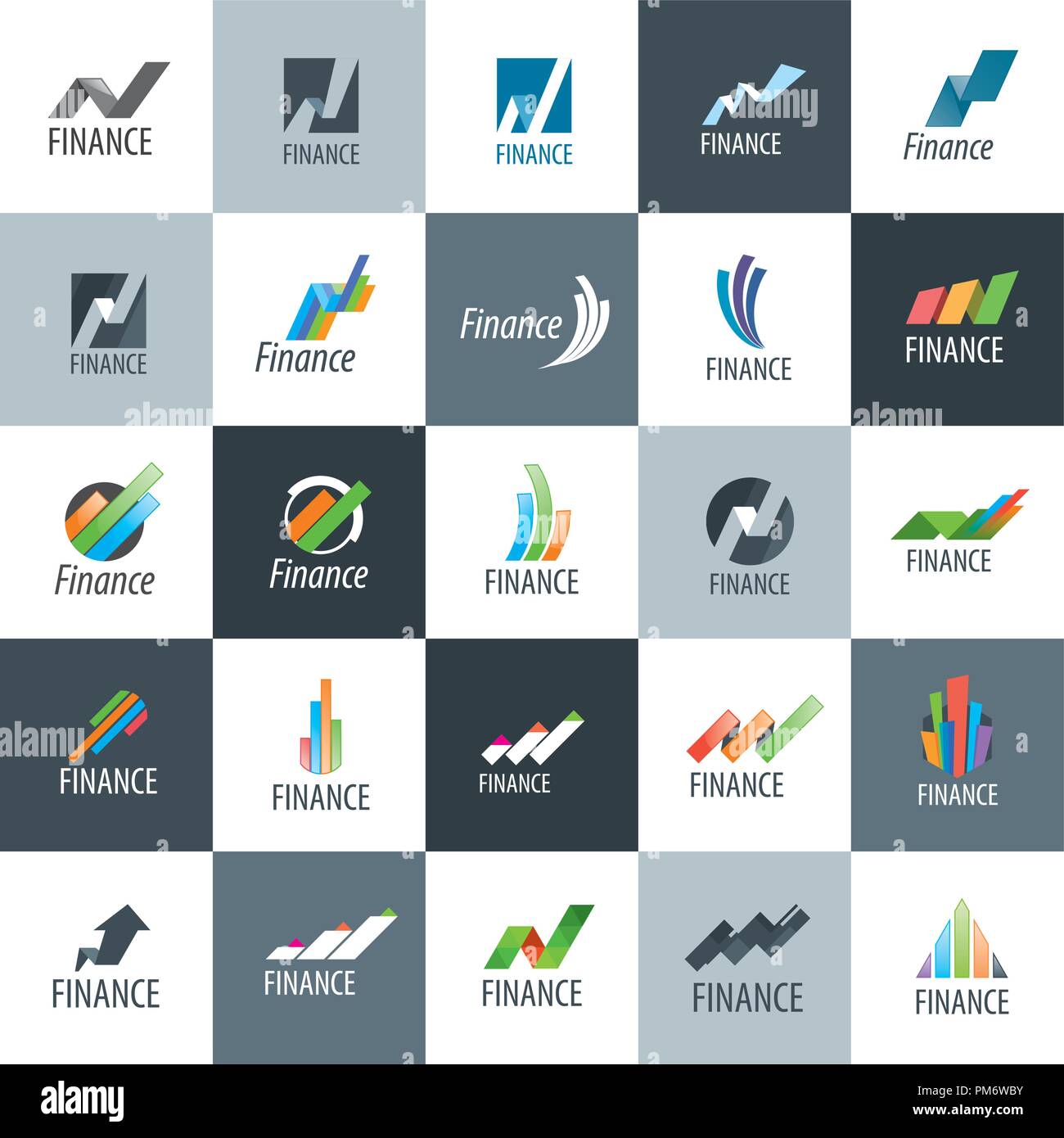 Vector logo Finance Stock Vector Image & Art - Alamy
