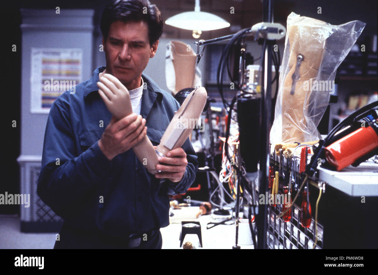 Film Still from "The Fugitive" Harrison Ford © 1993 Warner Brothers ...