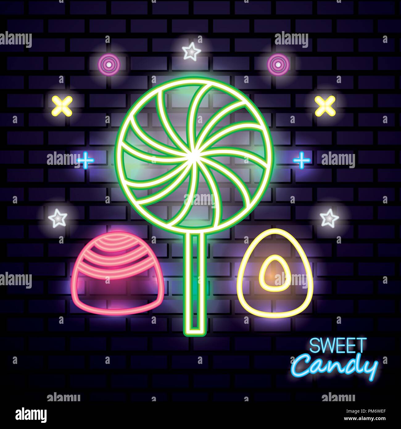 Sweetie background Stock Vector Images - Alamy