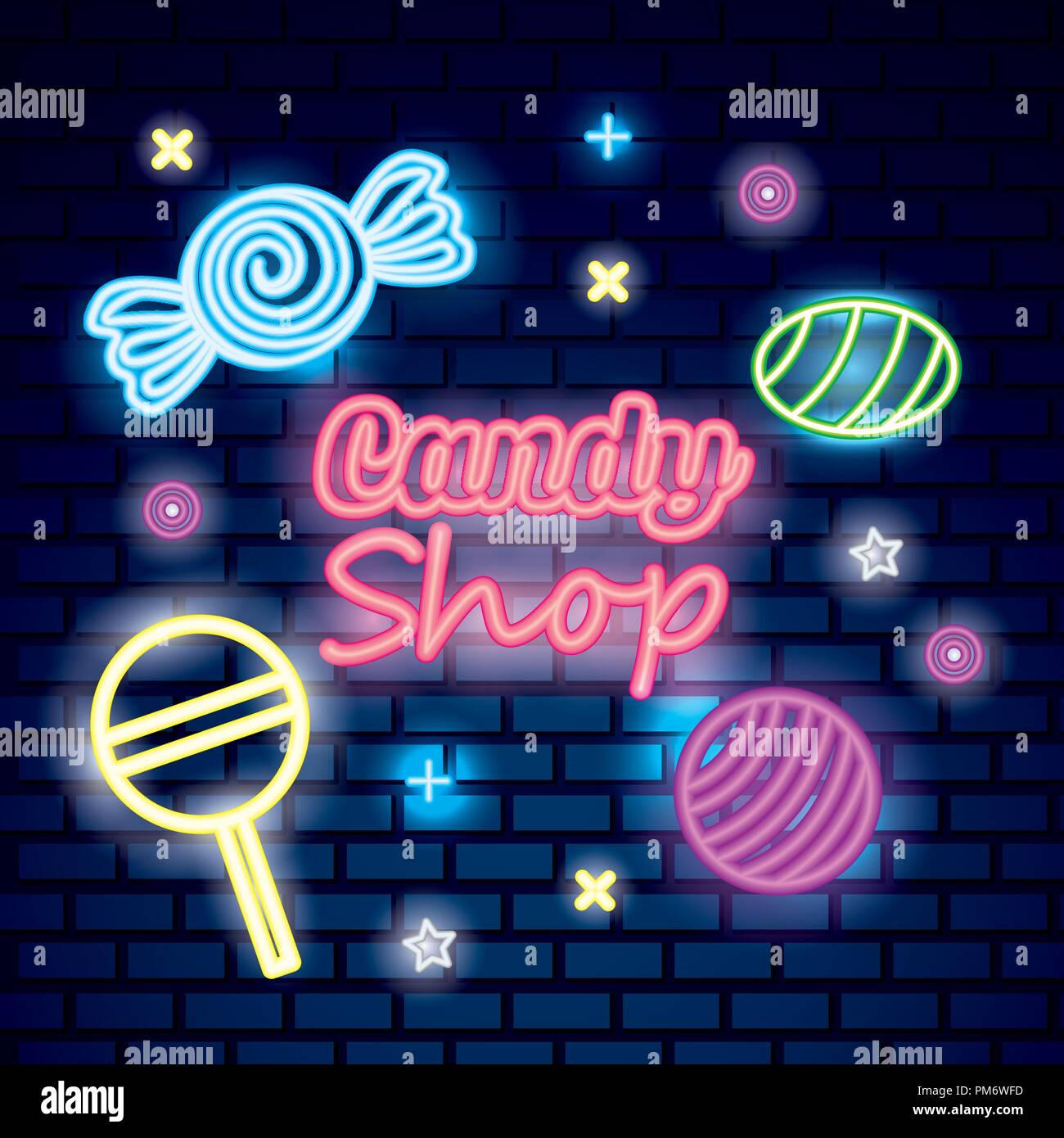 Sweetie market Stock Vector Images - Alamy